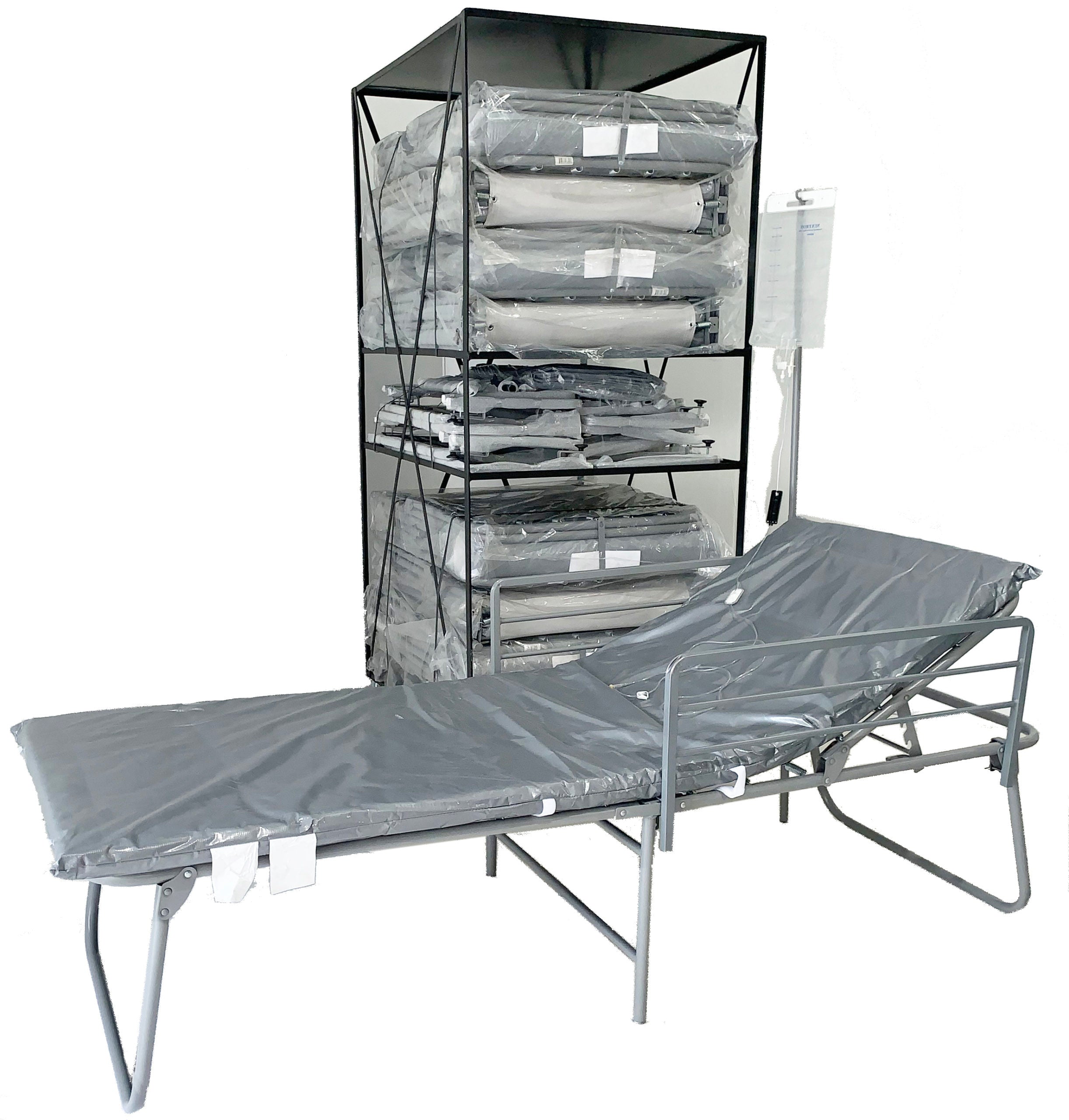 Series 100 FEMA ADA Special Needs Cot Cart – Shelter Outfitters